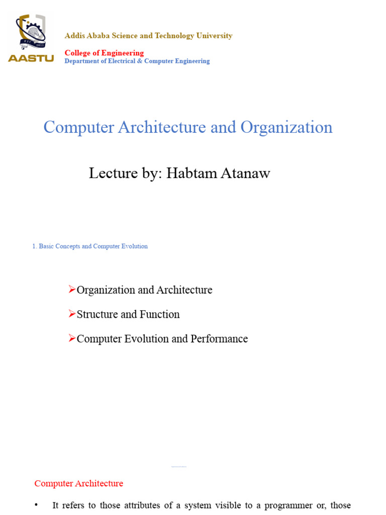 Chapter 1 | PDF | Central Processing Unit | Computer Data Storage