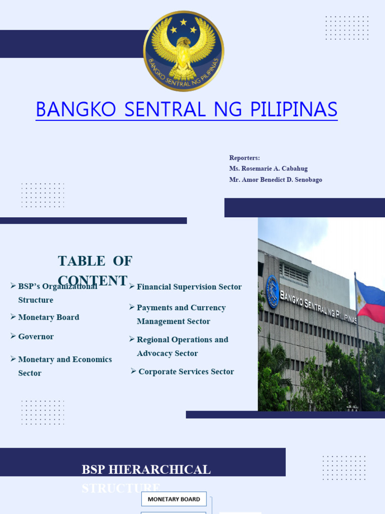 BSP Report | PDF | Monetary Policy | Money Laundering