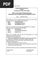 CONTOH SPPBJ Pengadaan Barang | PDF