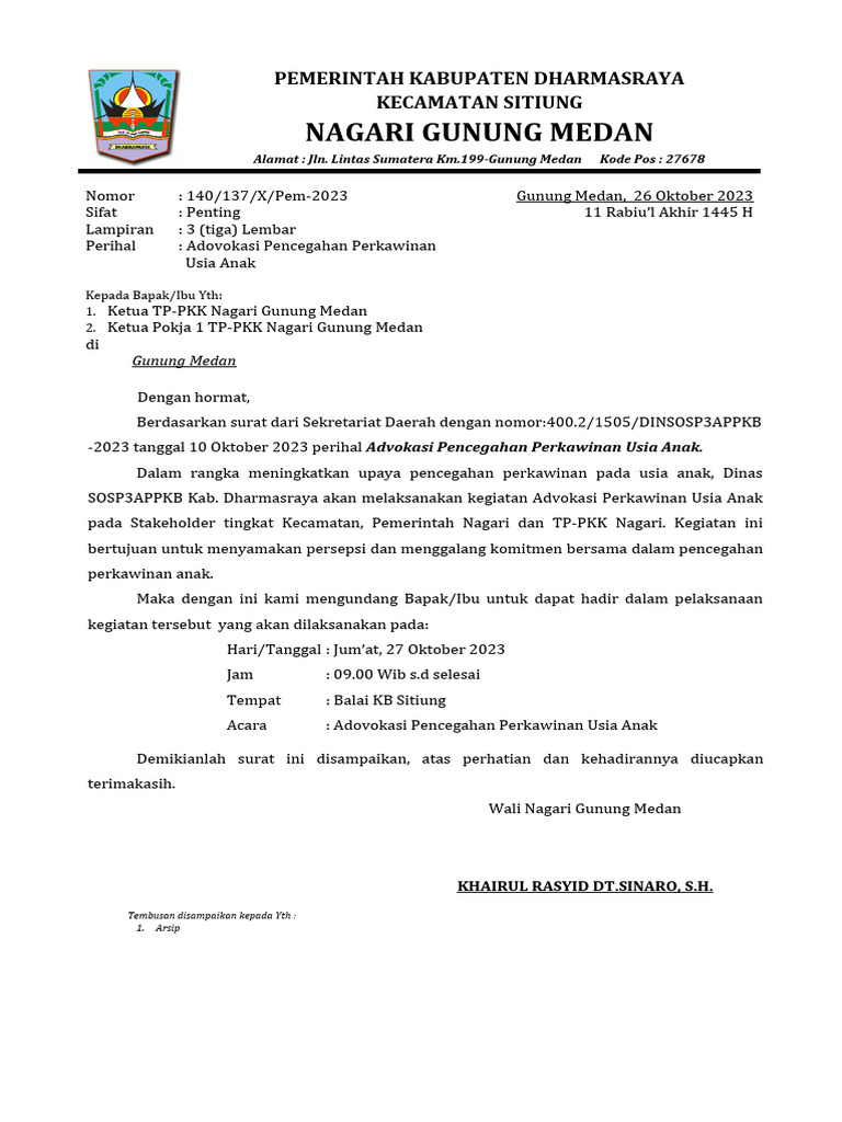 Permohonan Pengukuran Hutan Adat | PDF