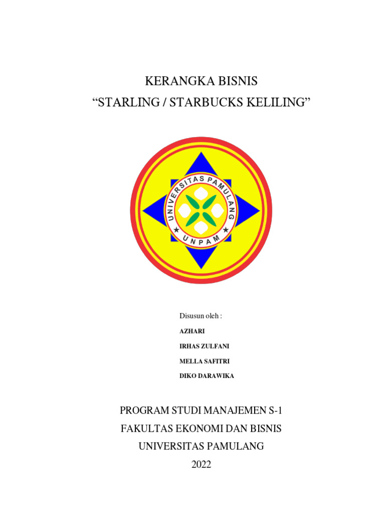 Starling: Kopi Keliling untuk Kampus | PDF | Karier & Perkembangan | Bisnis