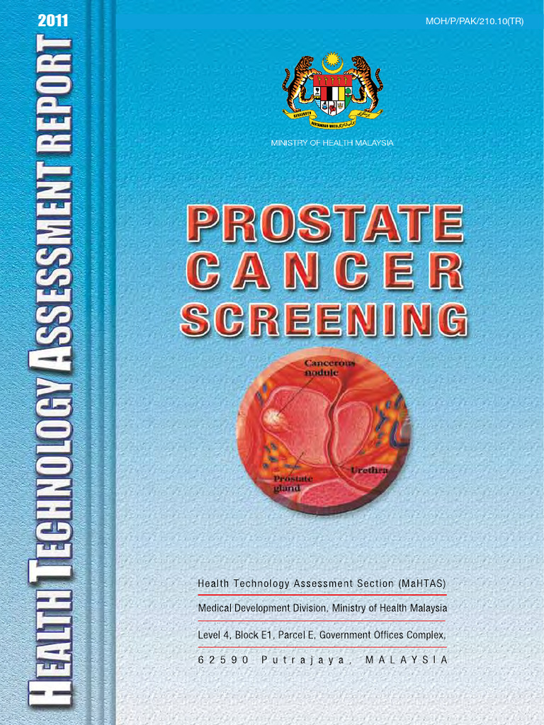 2011 CPG Prostate Cancer Screening | PDF | Prostate Specific Antigen ...