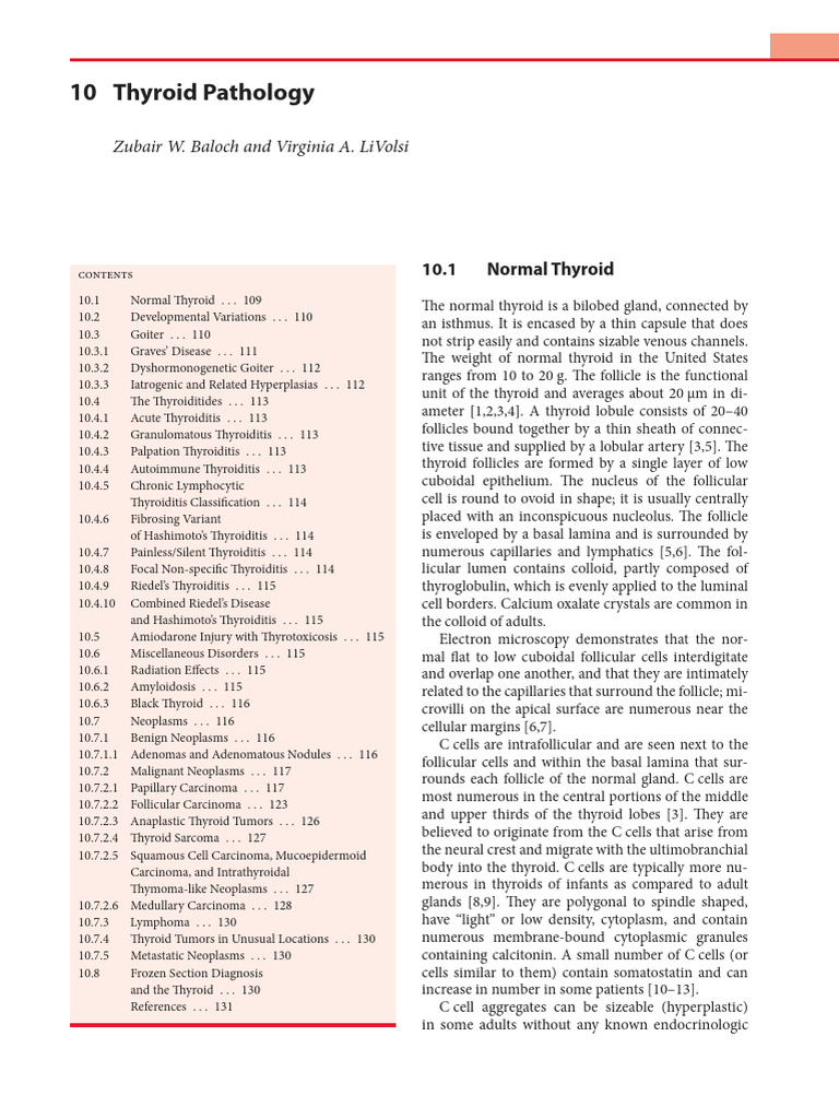 Thyroid Structure & Pathology Guide | PDF | Thyroid | Adenoma