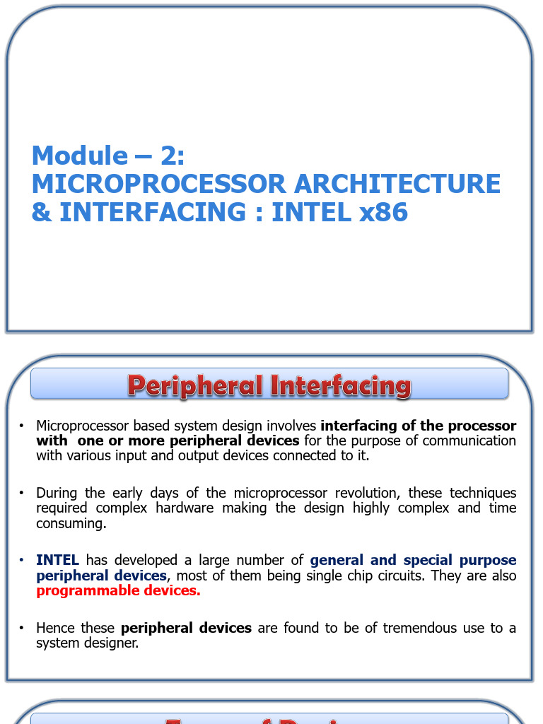 MODULE-2 - Peripheral-8255 - Part 5 | Download Free PDF | Input/Output | Digital Electronics