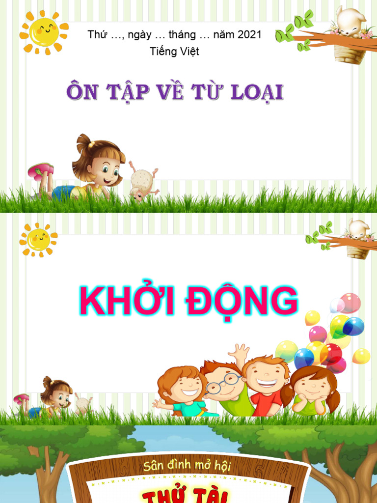 T14 - LTVC - ÔN TẬP VỀ TỪ LOẠI - tr.138 | PDF