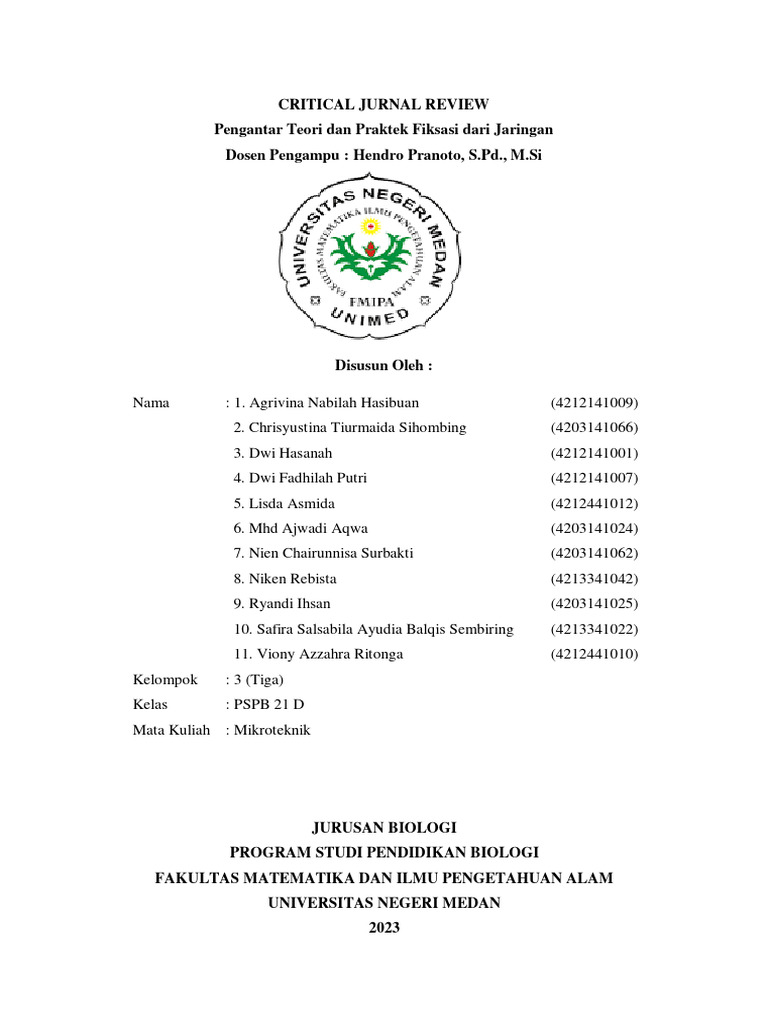 CJR Mikroteknik Kel 3 - PSPB 21 D | PDF
