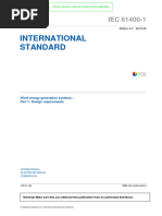 Iec 61400-1 | PDF
