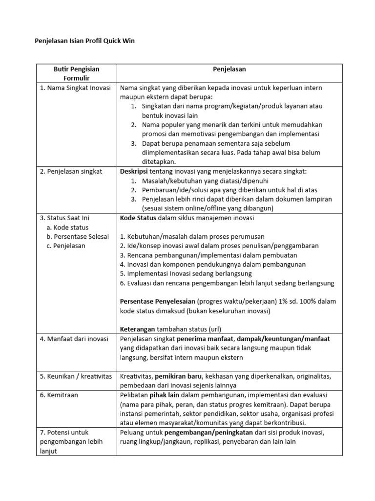 Smart Branding-Profil Quick Wins | PDF | Bisnis | Seni