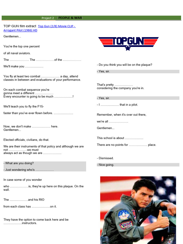 Top Gun | PDF