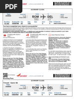 SpiceJet - Boarding Pass | PDF