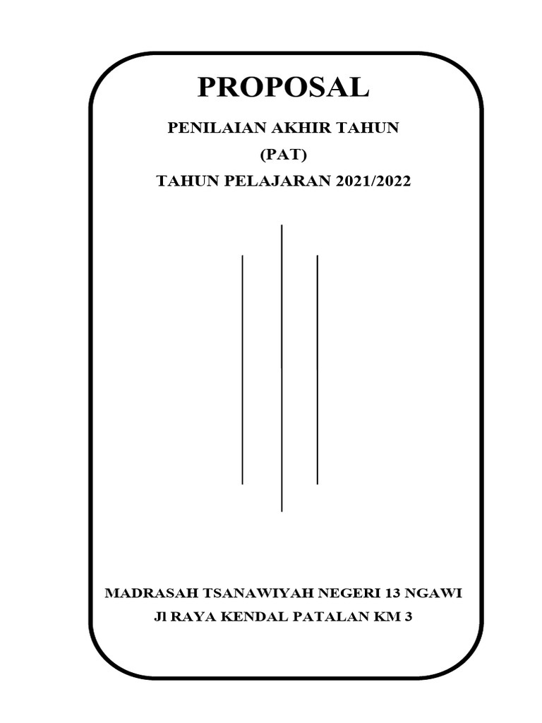 Proposal Pat 2022 Mts | PDF