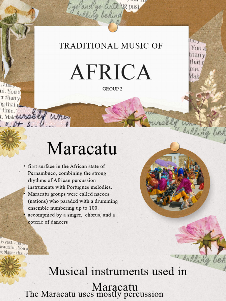 Vocal Forms of African Music Group 2 | PDF