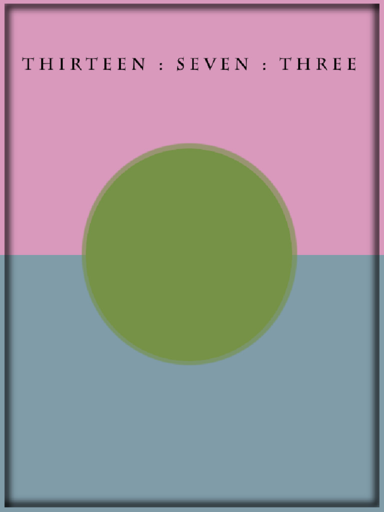 Thirteen - Seven - Three | PDF | Elves | Dwarf (Dungeons & Dragons)
