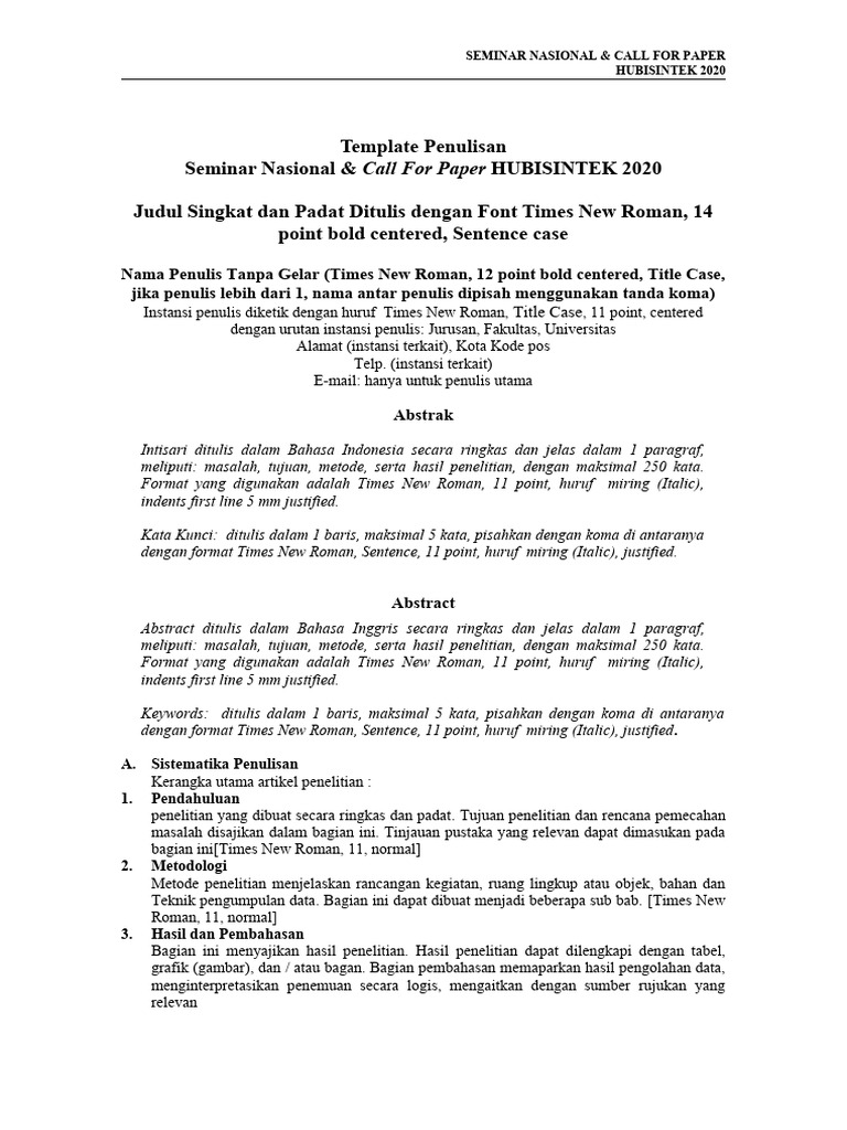 Template Penulisan Lkti | PDF | Seni | Komputer