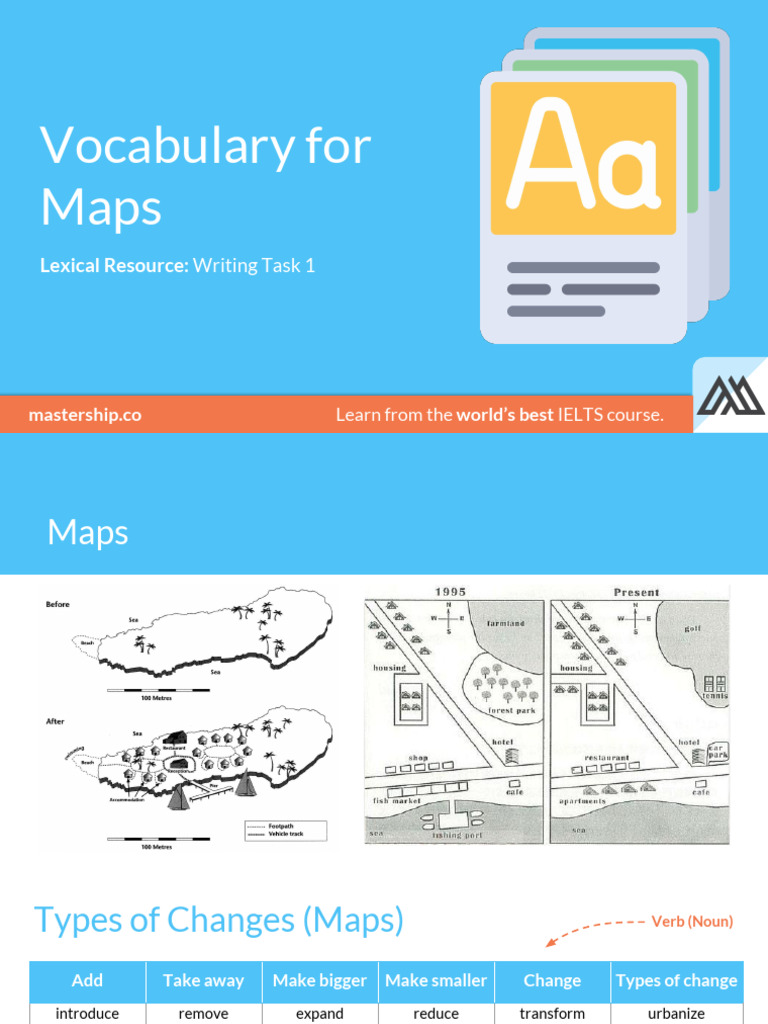 Vocabulary For Maps PDF | PDF | Human Communication | Language Families