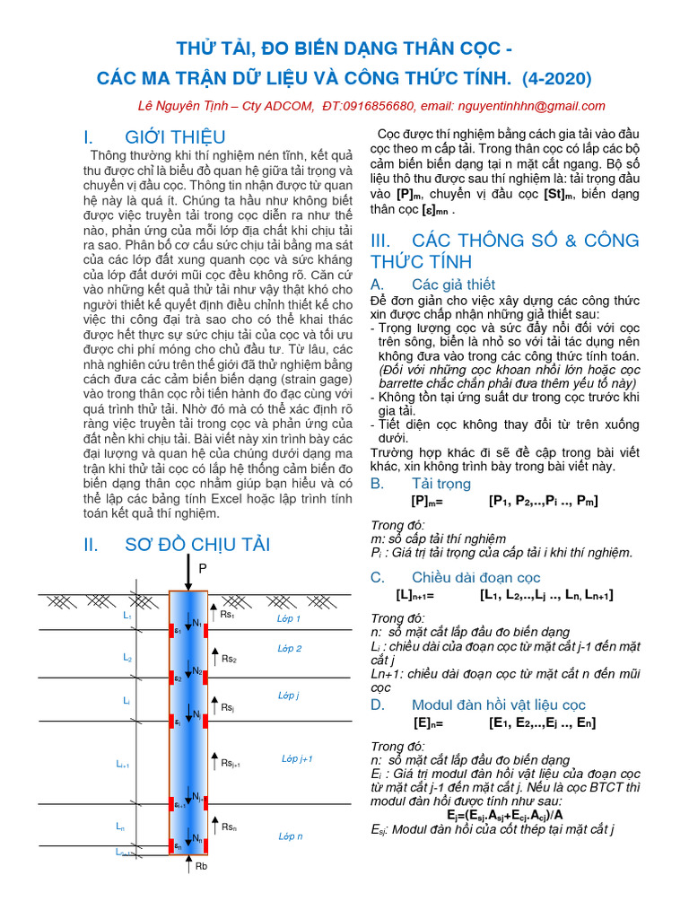 Do Bien Dang Than Coc | PDF