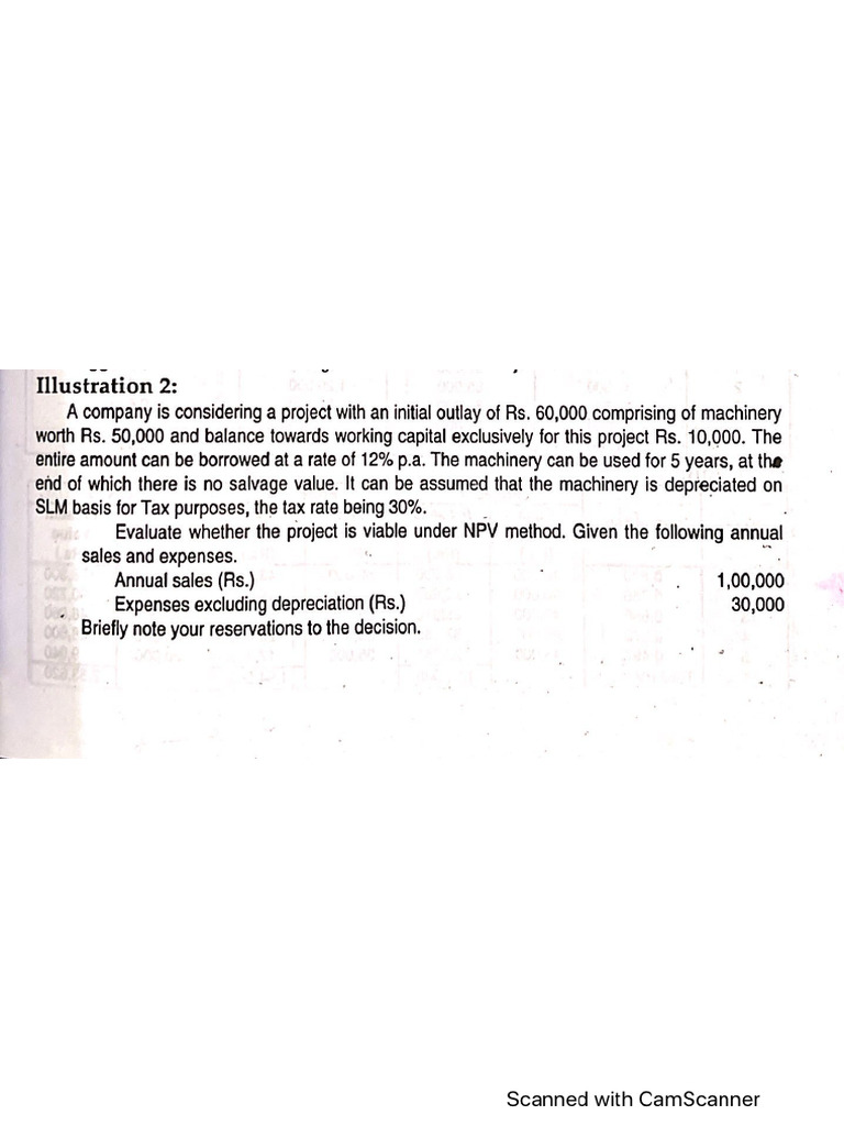 Project Selection Practice Problems | PDF