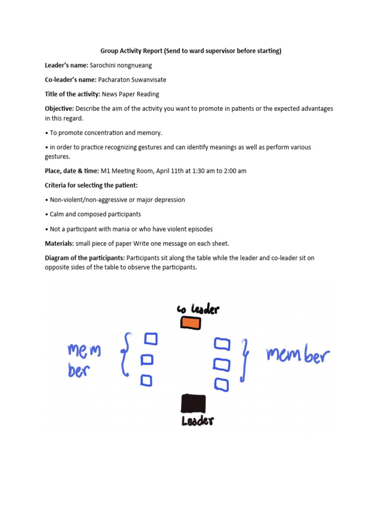 Group Activity Report | PDF