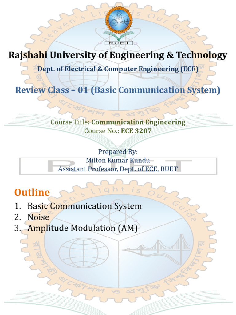 Basic Communication System | PDF | Telecommunications | Electronic ...