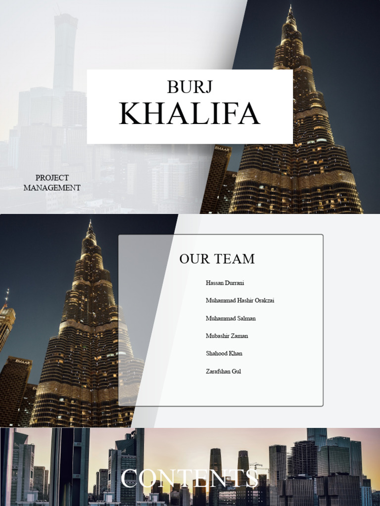 Burj Khalifa Presentation | PDF
