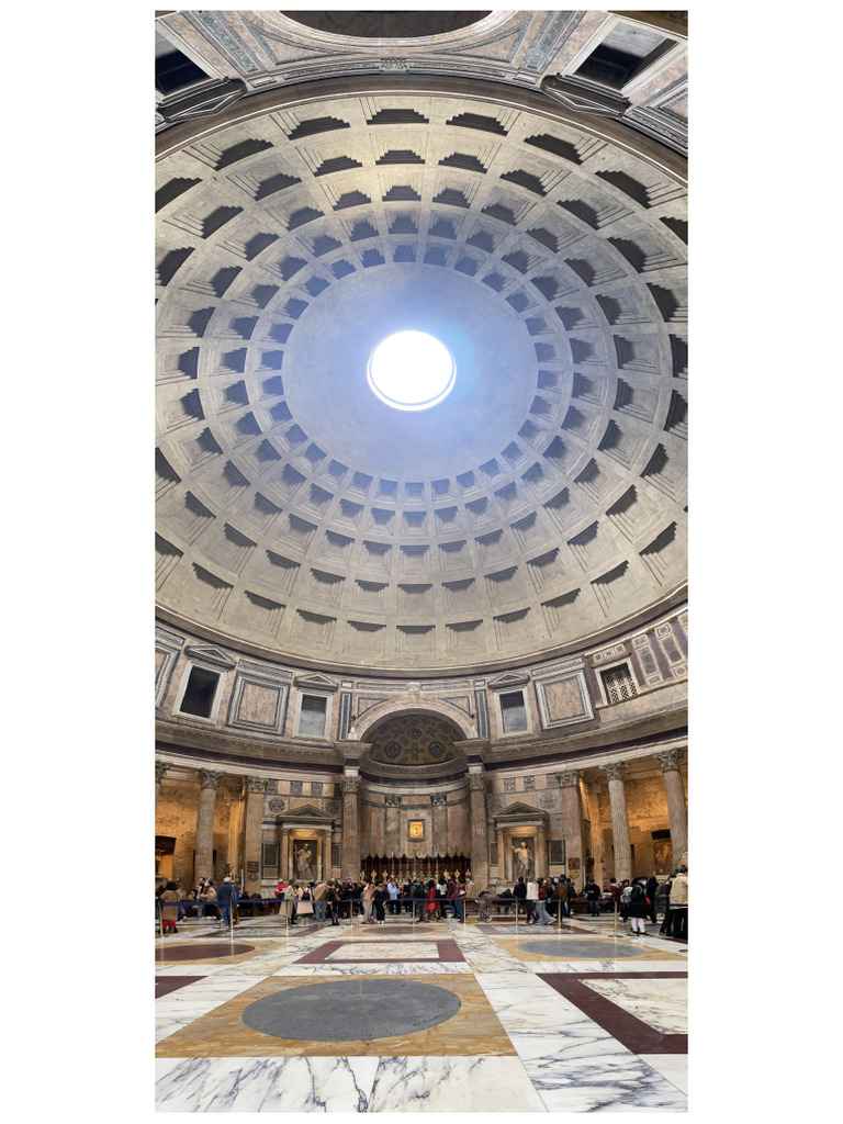 Pantheon Rome Inside | PDF