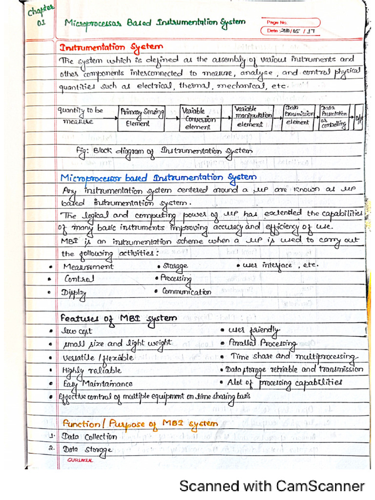 Instrumentation | PDF