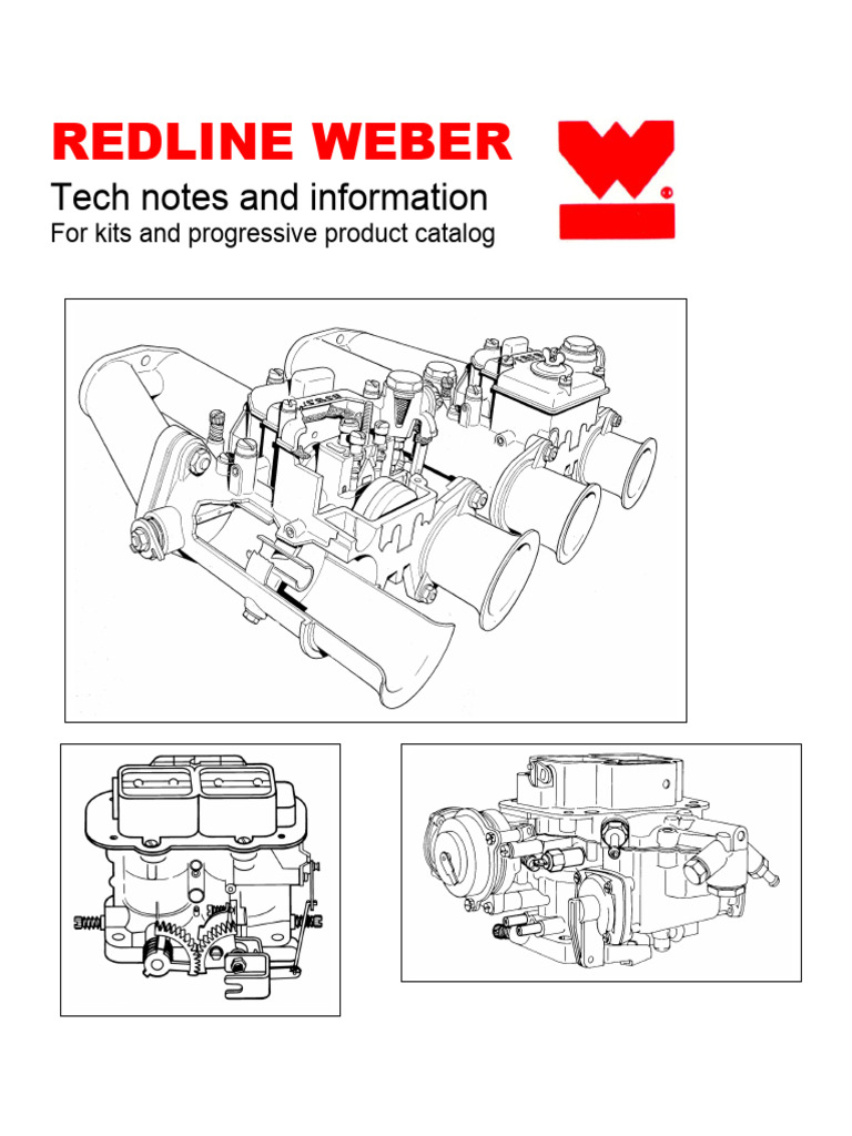 Weber Manual | PDF | Carburetor | Throttle