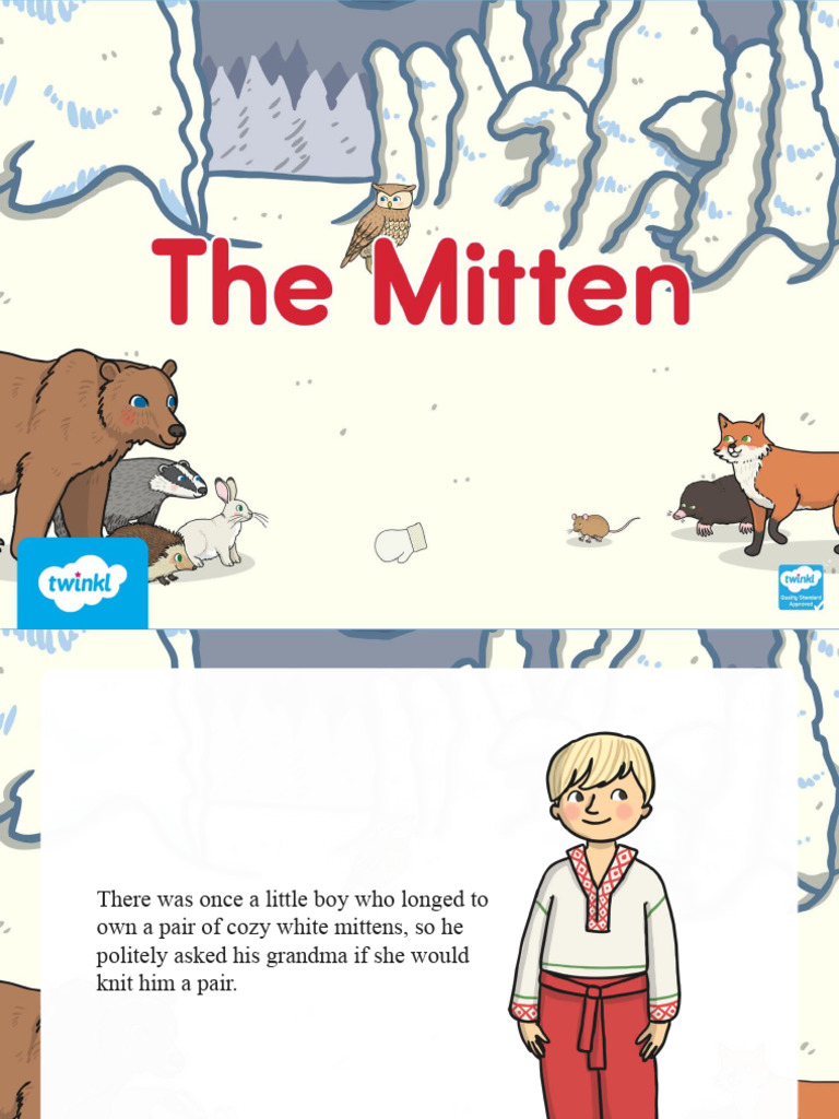 The Mitten Story Powerpoint | PDF | General Fiction