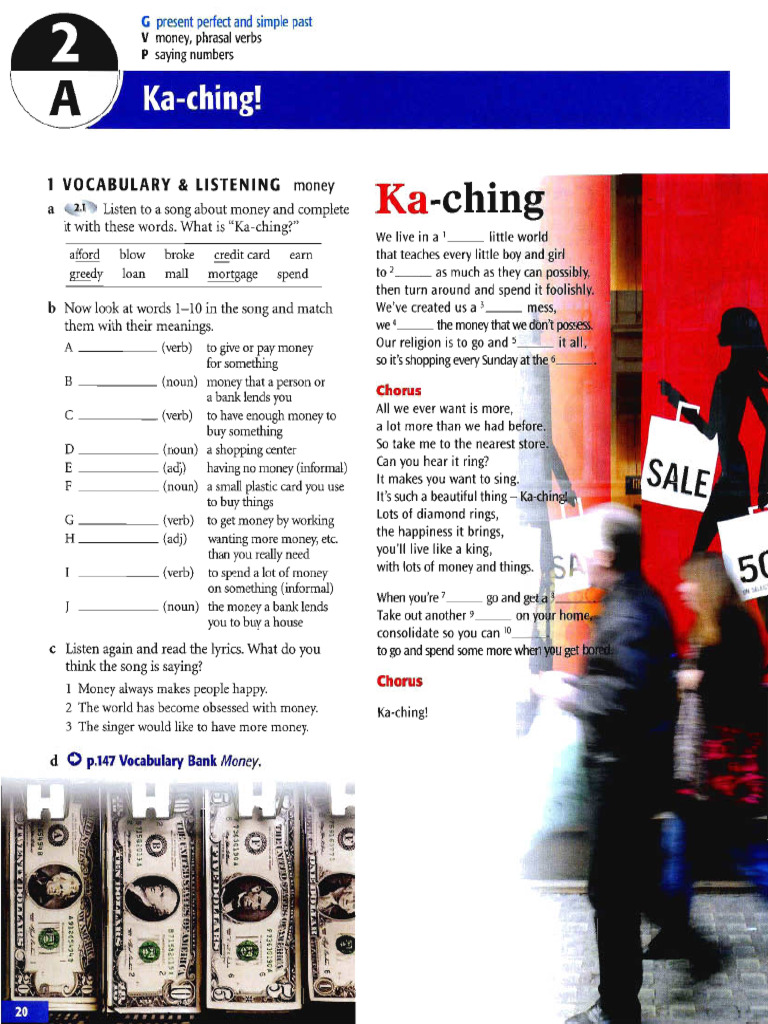 AEF3 - Unit 2A | PDF | Credit | Finance & Money Management