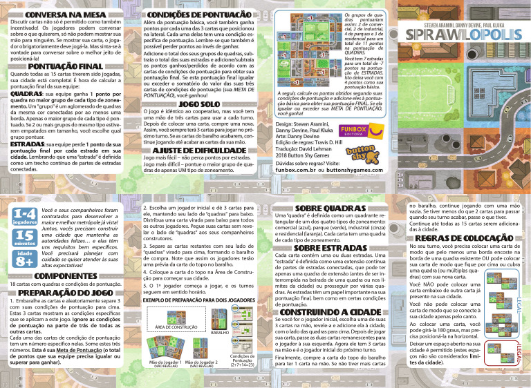 Sprawlopolis Manual | PDF
