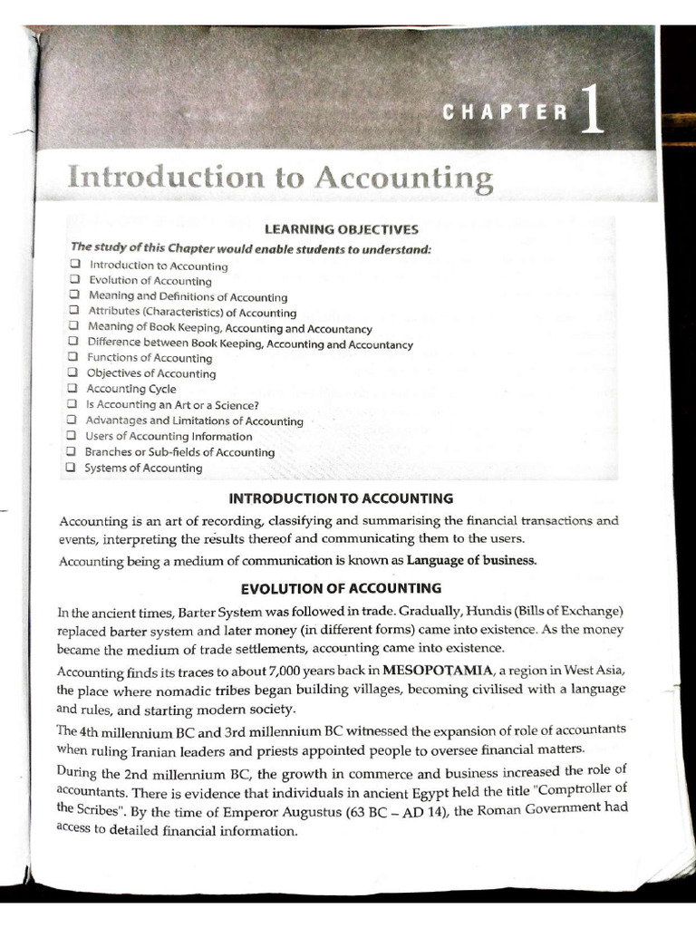 Financial Accounting MBA (Unit 1 Notes) - Compressed | PDF