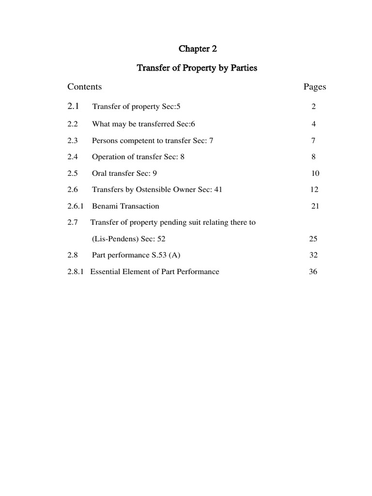 Land Law Chapter 2 | PDF