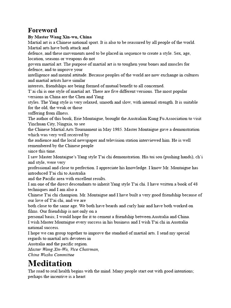 Self Healing | PDF | Tai Chi | Qi