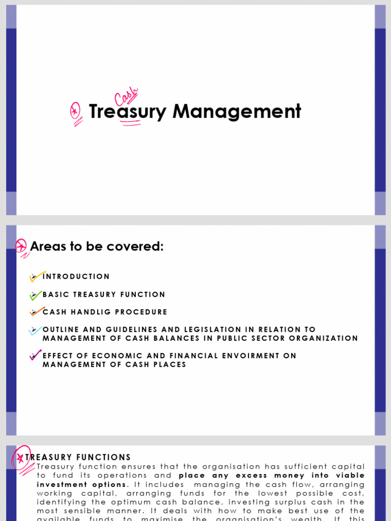 (B3) 14. Treasury Management | PDF | Cash | Exchange Rate