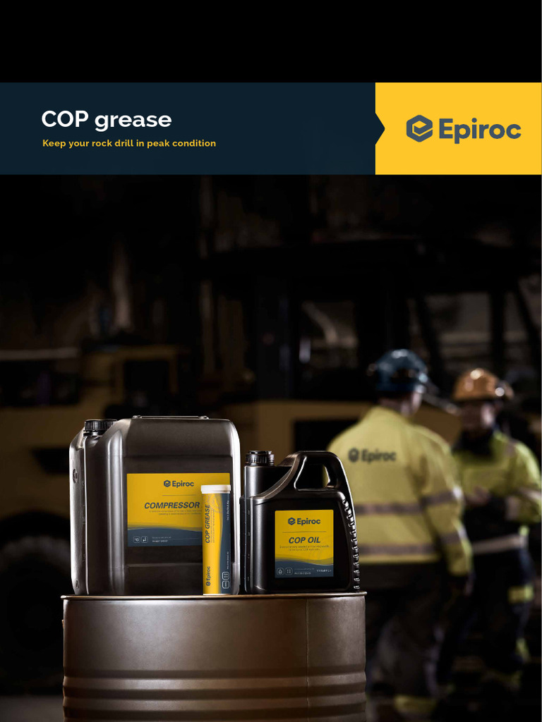 COP Grease Brochure | PDF | Applied And Interdisciplinary Physics ...