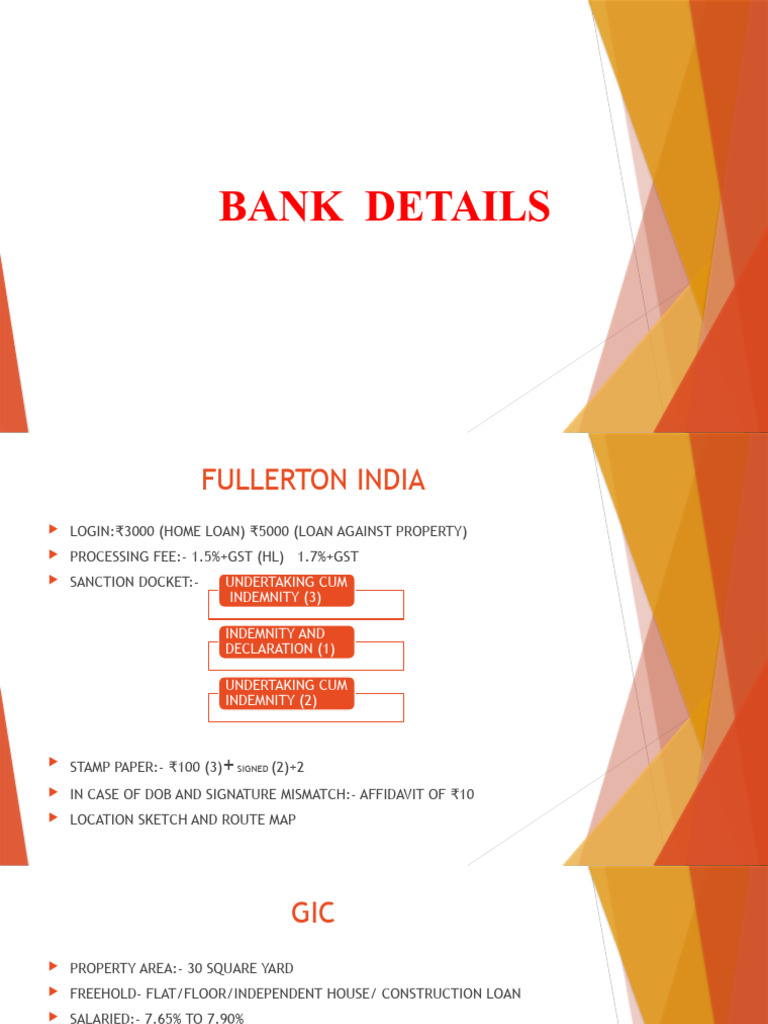 Bank Details | PDF