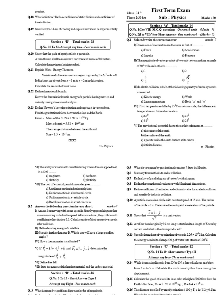 11 Science | PDF | Collision | Force