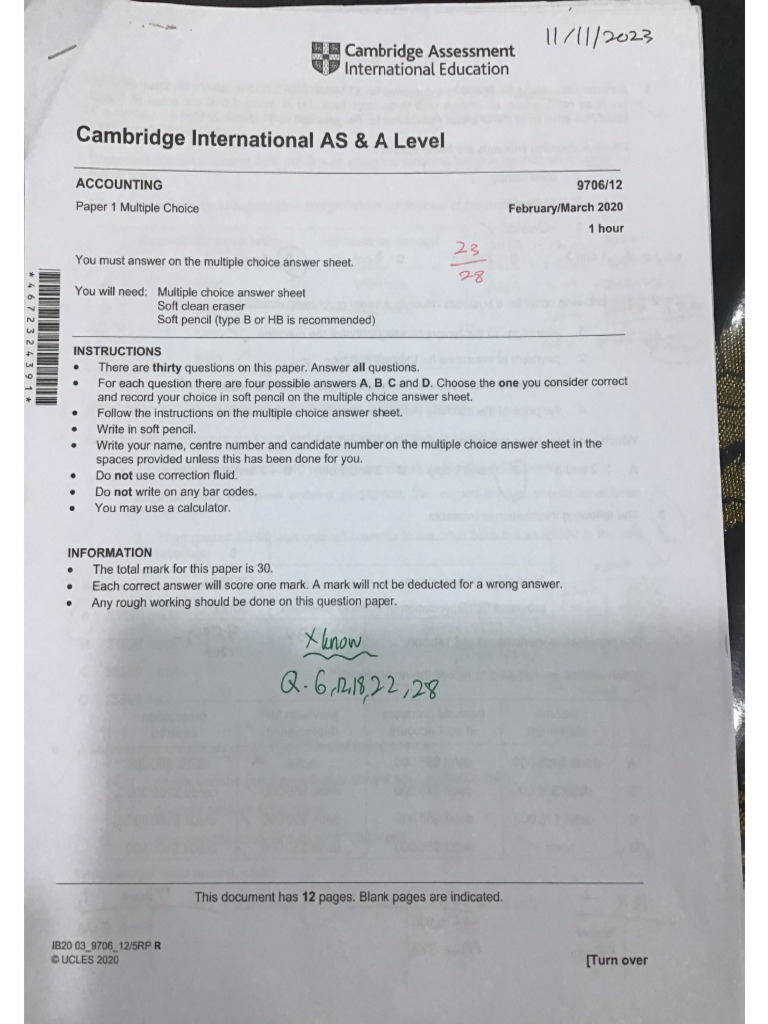 Acc Final Revision | PDF