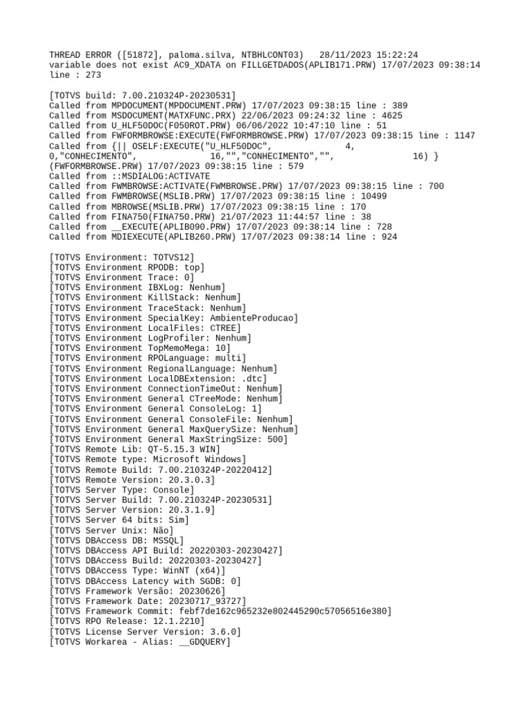 Erro Banco de Conhecimento | PDF | Operating System Families | Computing Platforms
