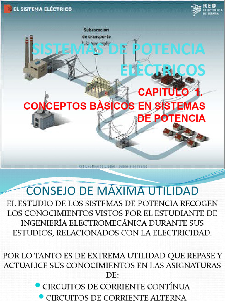 Capitulo 1. Conceptos Basicos | PDF | Energia electrica | Corriente ... Capitulo 1. Conceptos Basicos | PDF | Energia electrica | Corriente ...