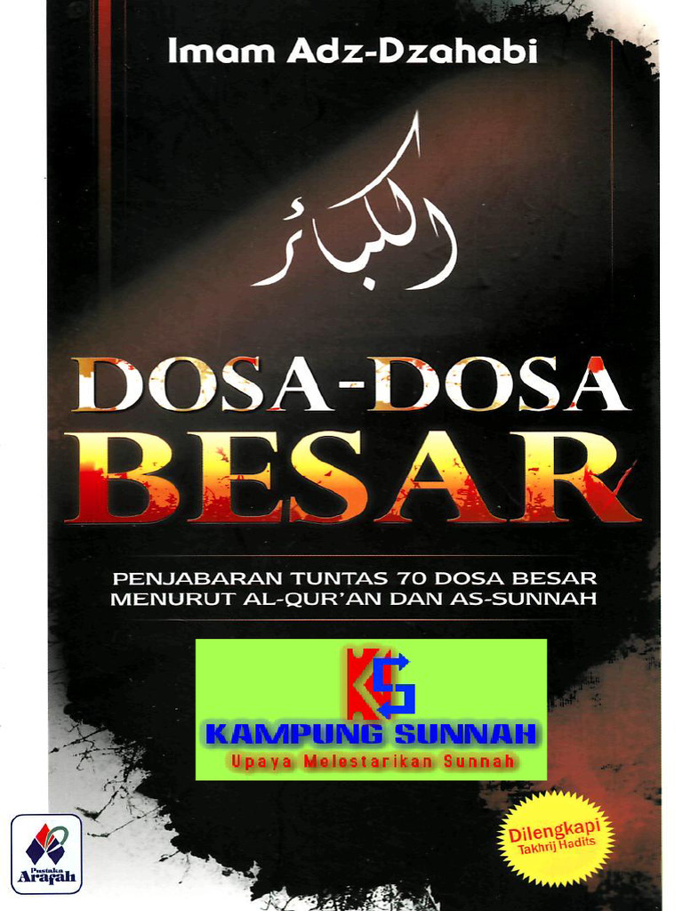 Al Kabair (Dosa-Dosa Besar) - Imam Adz-Dzahabi | PDF