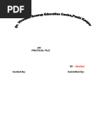 Class 12 CS Practical File 2025 26 | PDF | Computer Programming | Computing