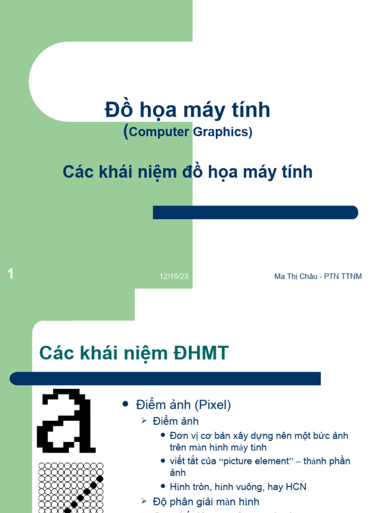 Lect2 CacKhaiNiemCoBan | PDF