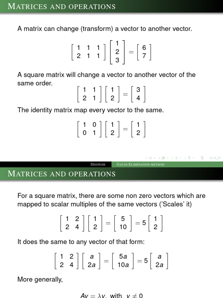 Eigenvalues 2 33 | PDF | Eigenvalues And Eigenvectors | Matrix ...