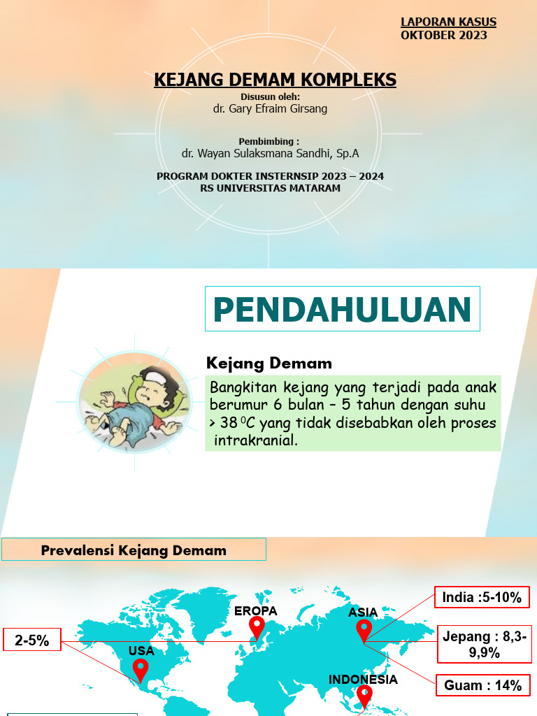 Lapsus 1 - Kejang Demam Kompleks - Gary Efraim Girsang | PDF