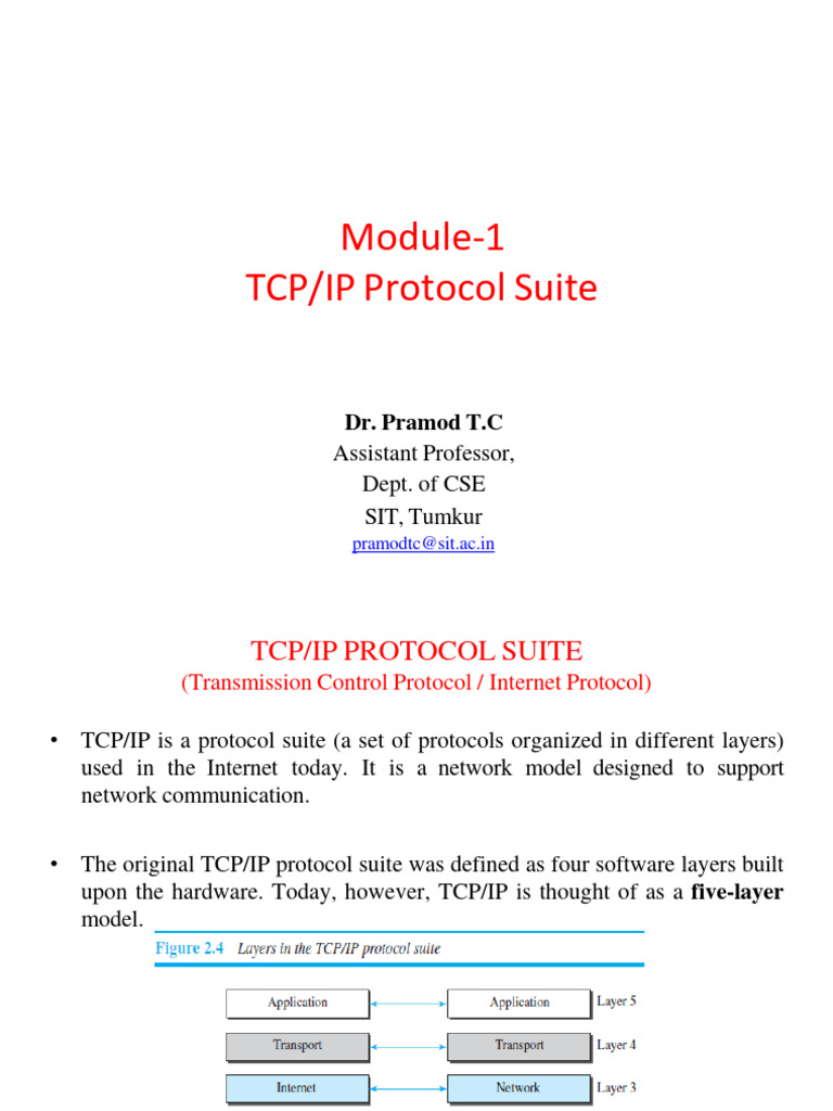 Module 1 | PDF | Sampling (Signal Processing) | Computer Network