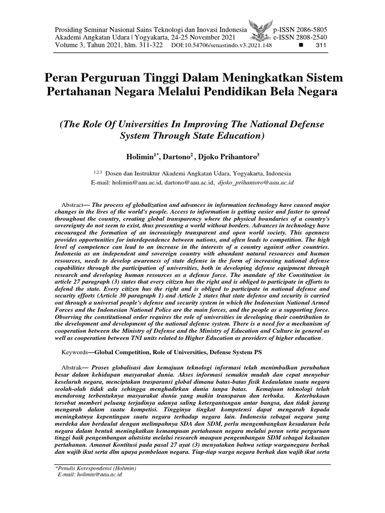 148-Article Text-878-1-10-20211227 | PDF | Government | Indonesia