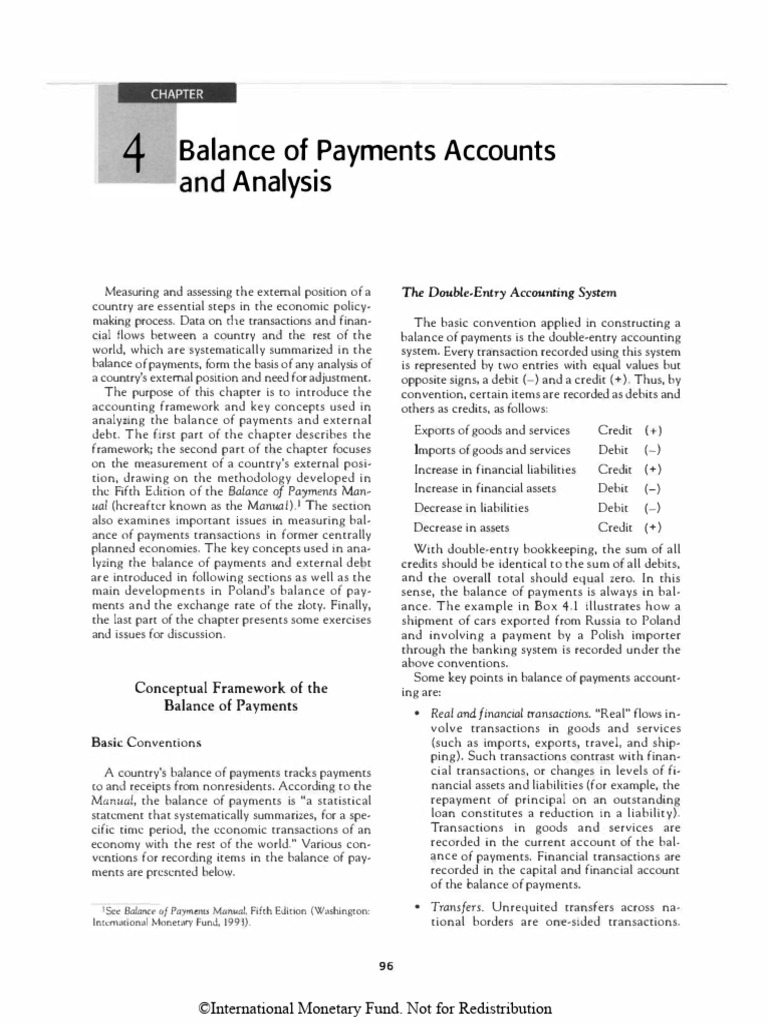 C04 PDF | PDF | Debits And Credits | Balance Of Payments