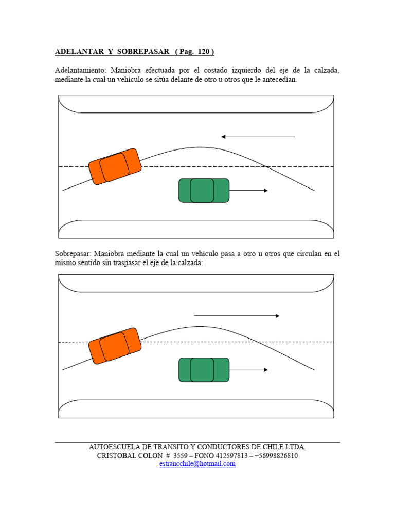 7.-Adelantar y Sobrepasar | PDF