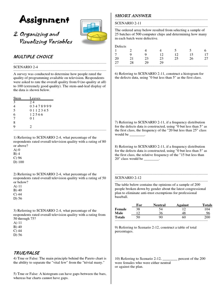 2 Organizing and Visualizing Variables | PDF | Statistics